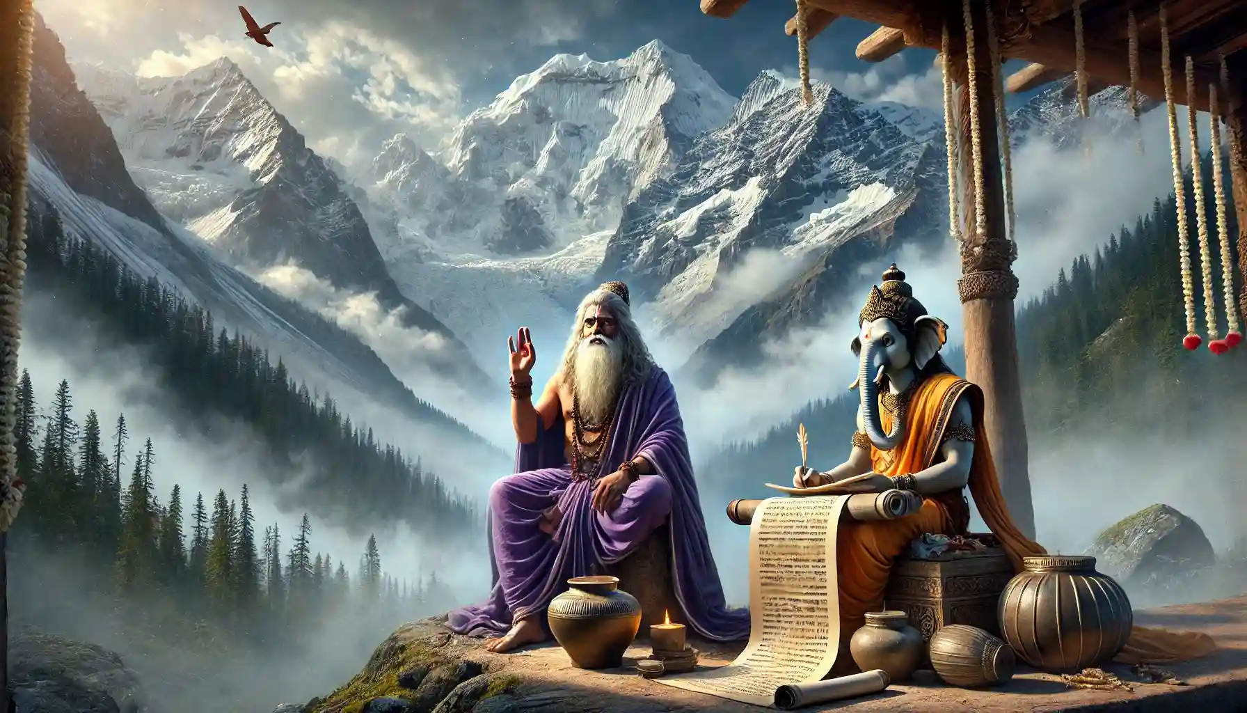 Who Was Veda Vyasa? The Author of Bhagavad Gita | Radha Krishna Temple