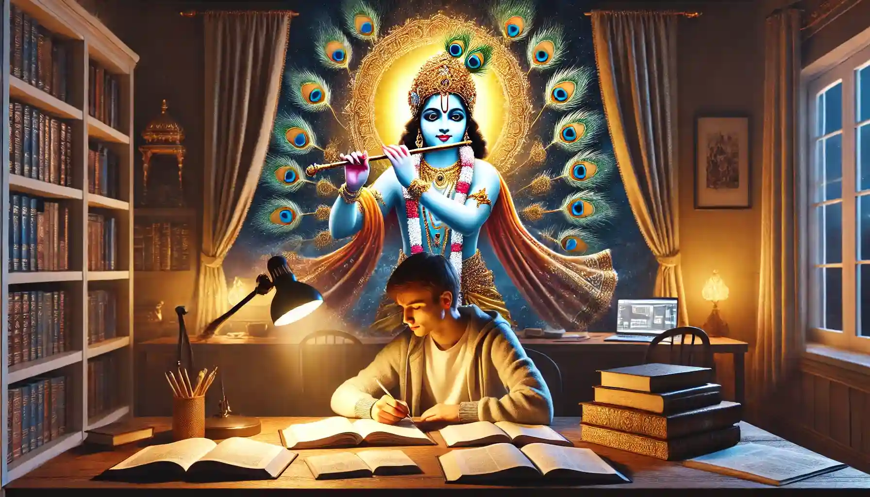 Bhagavad Gita Quotes for Students | Overcome Exam Stress & Build Focus