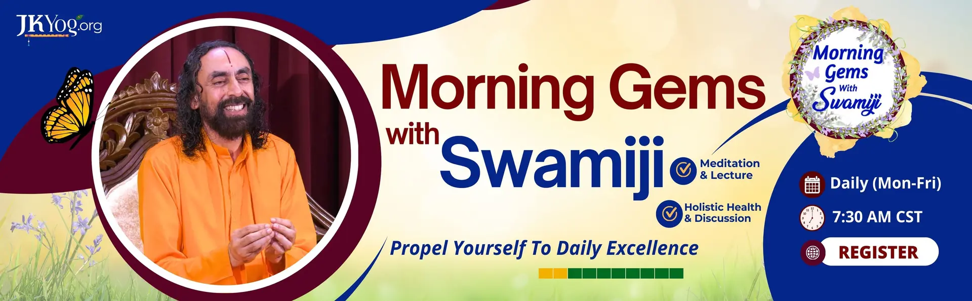 Morning Gems with Swamiji: Blog Series of Spiritual Insights