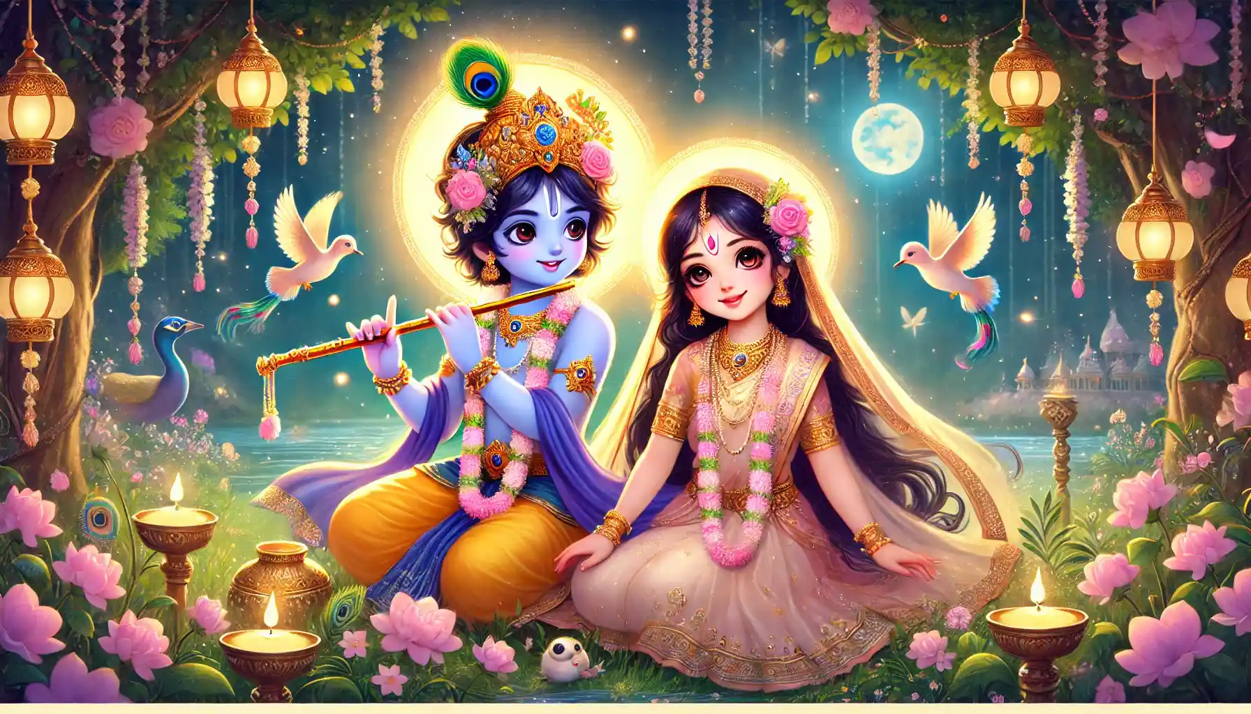 Sharad Purnima 2025 – Significance, Raas Leela of Radha Krishna, and ...