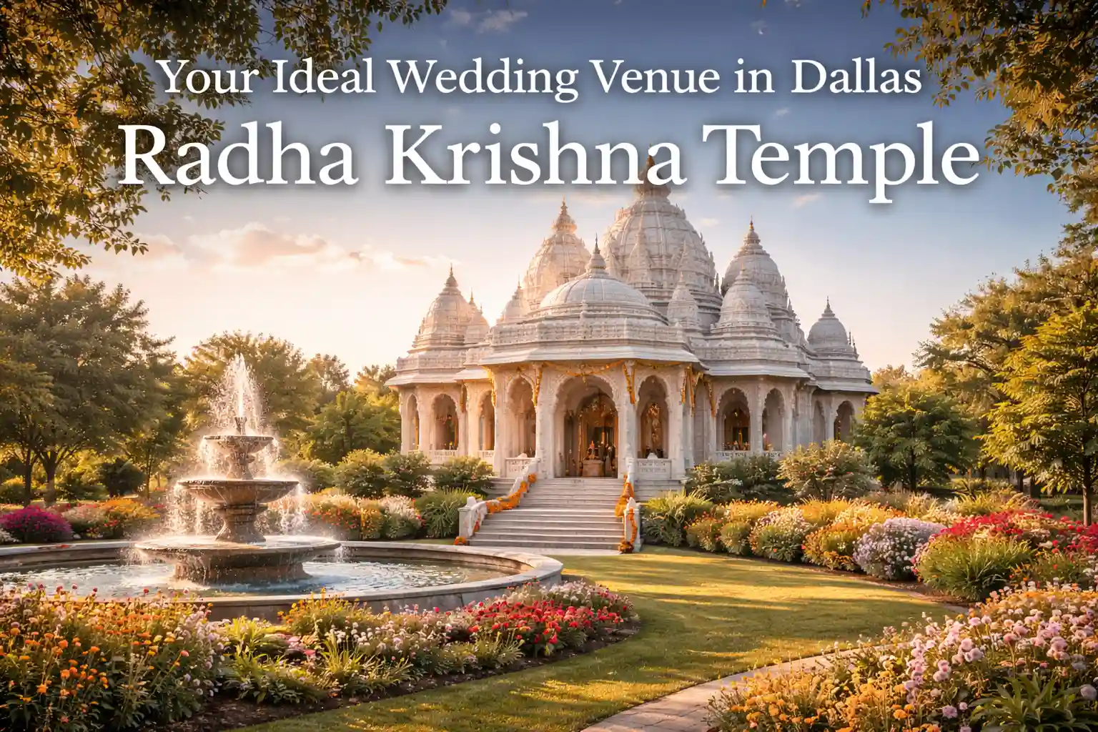 Radha Krishna Temple Dallas: Ideal Wedding Venue & Ceremony