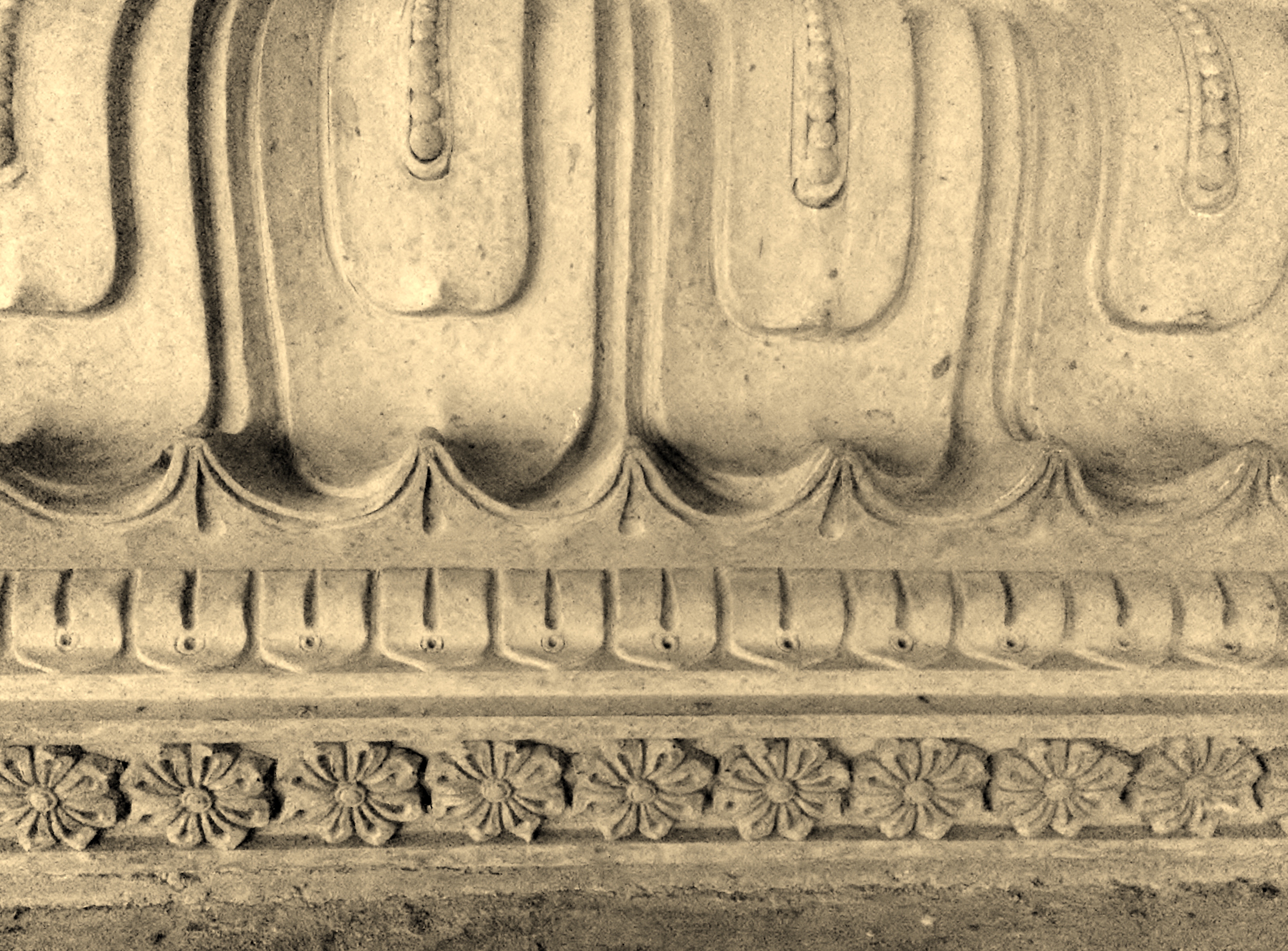 Artisans' Work on Magnificent Temple Base | RKTemple