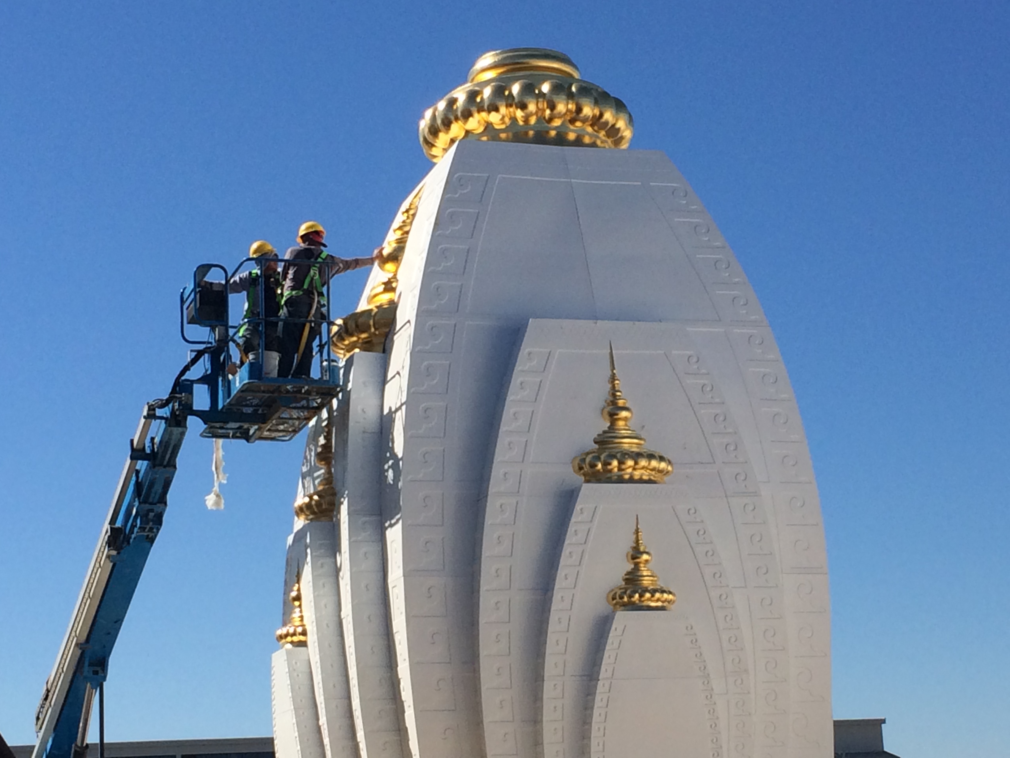 Shikharas Installed Celebrating An Auspicious Milestone | RKTemple