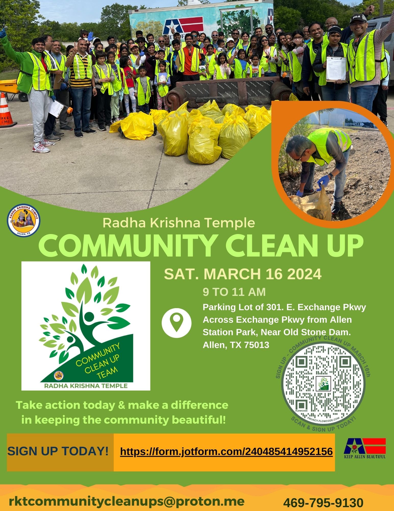 Community Clean Up | RKTemple